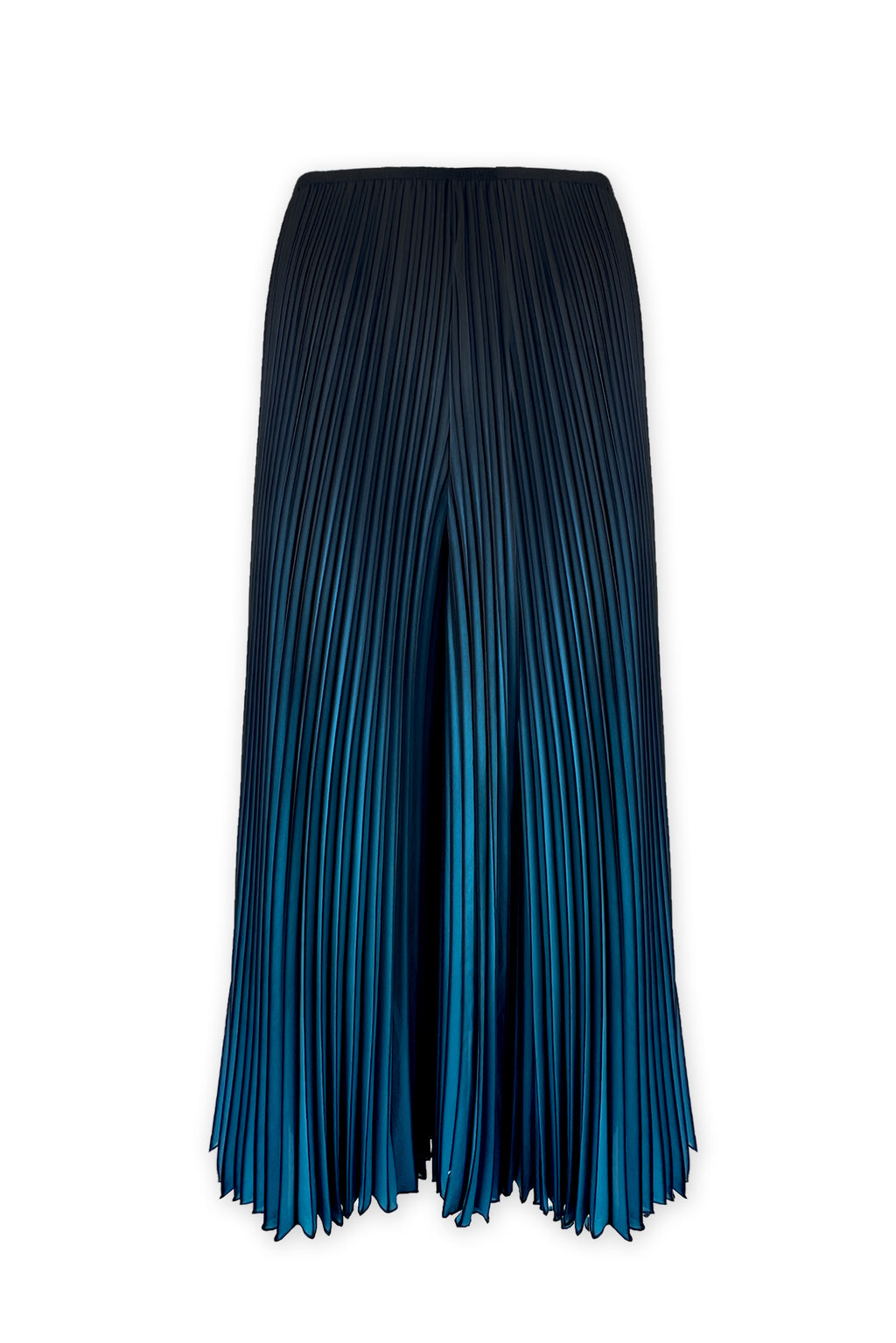 Leah Ombre Plissé Palazzo Pant – Wild Cosmos